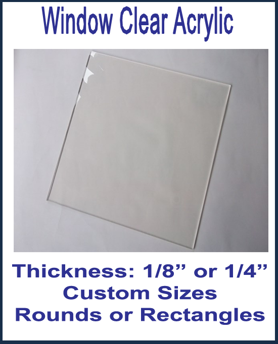Window Clear Acrylic Plexiglass – 1800ceiling