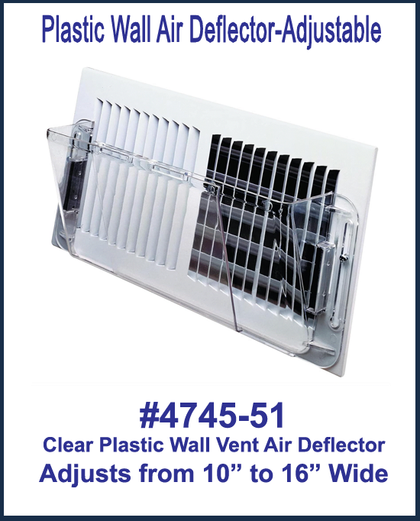 Wall Air Deflector – 1800ceiling