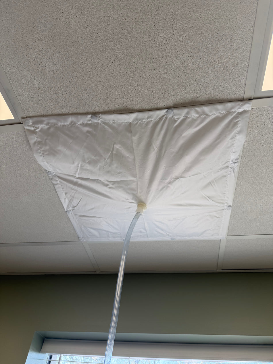 Magna-Tarp Magnetic Leak Diverter w/15' clear hose Patent Pending ...