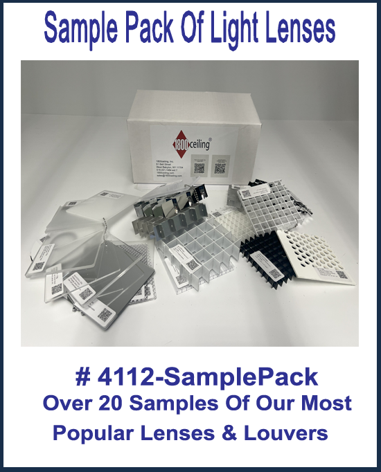 Sample Pack Light Lenses for Production Set Design – 1800ceiling