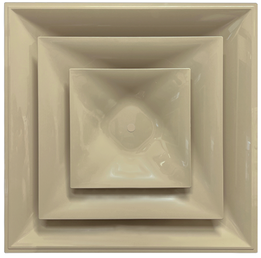 Stratus TAN Plastic 2'x2' Cone Air Diffuser – 1800ceiling