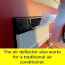 Air Deflector for Mini Split/Ductless Air System | 1800ceiling