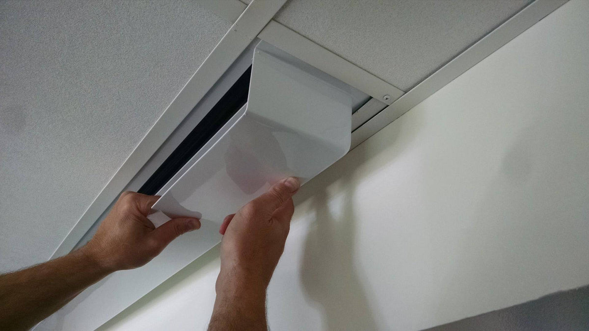 Suspended Ceiling Diffusers Diverter Plastic Air Diverter For 2'x2'