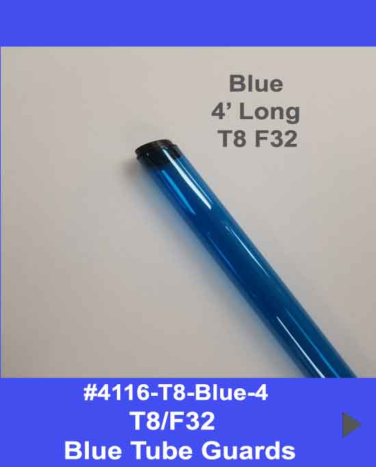 Blue Tube Guard & Safety Sleeves for T8 – 1800ceiling