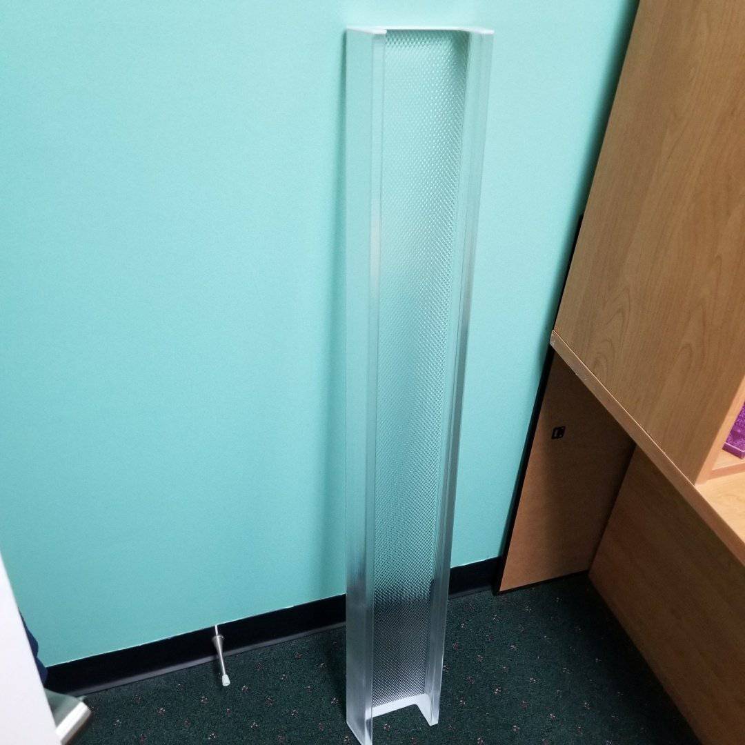 4' Wrap Around, 6.875in. wide with white end cap-6 piece minimum ...