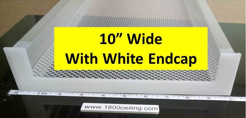 4' Wrap Around, 10" wide with White End Cap(#4112RE-2800-WEC ...