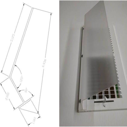 Wall Diverter | linear diverter | Wall Deflector – 1800ceiling