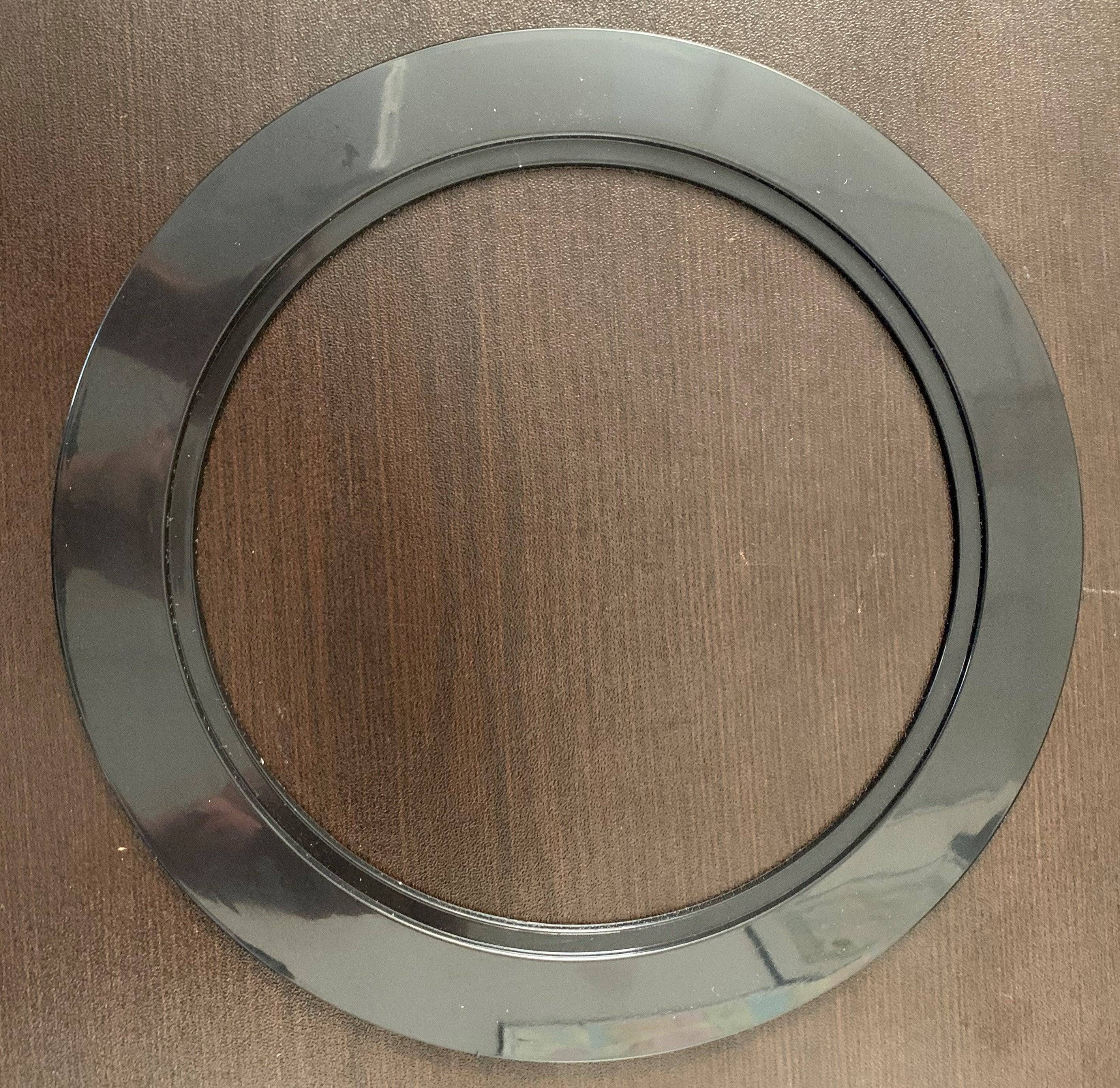 Black Plastic Lighting Trim Ring for 6in. High Hat – 1800ceiling