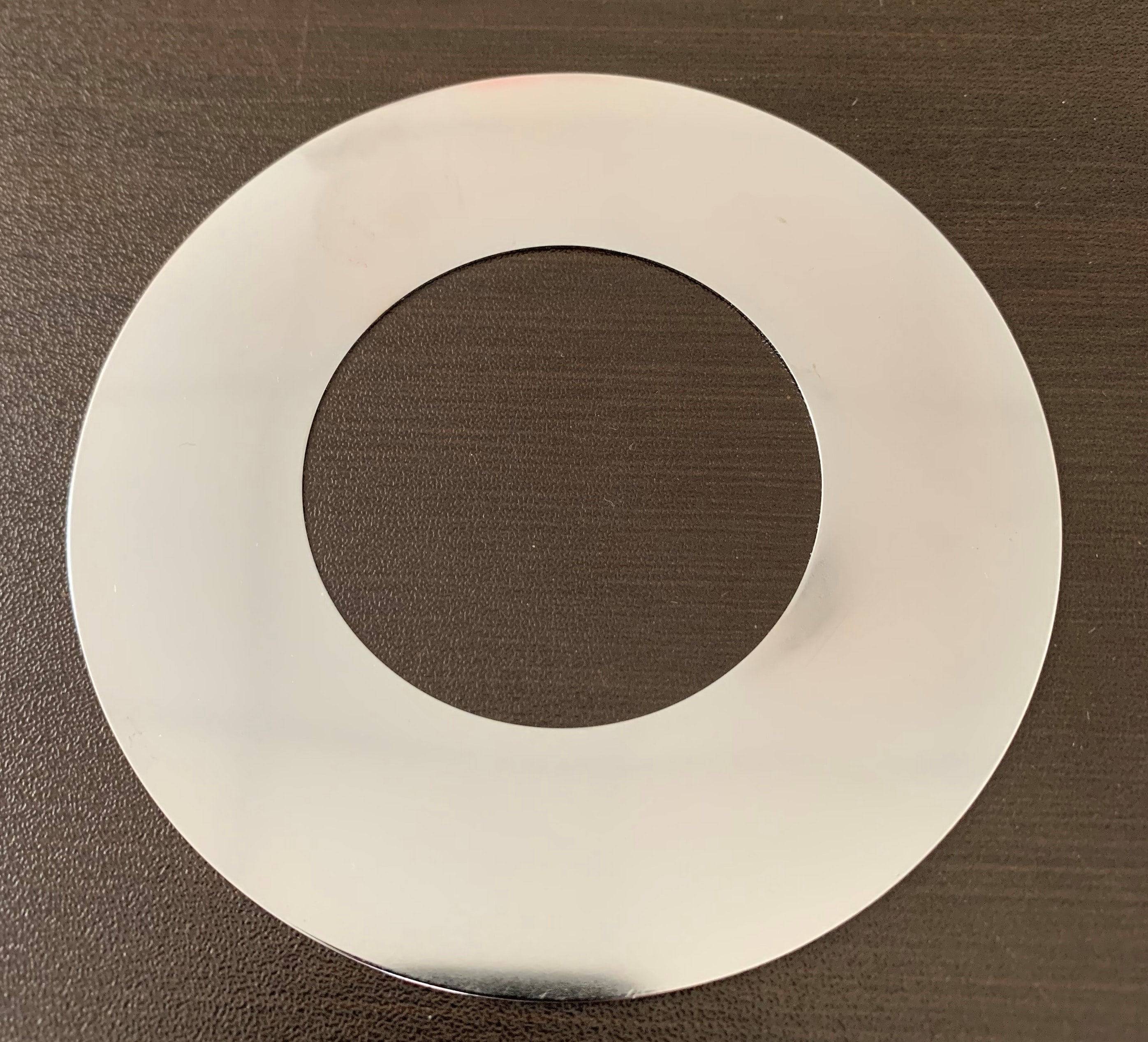 Goof Ring, Chrome Metal, 2.125in ID x 5in OD – 1800ceiling