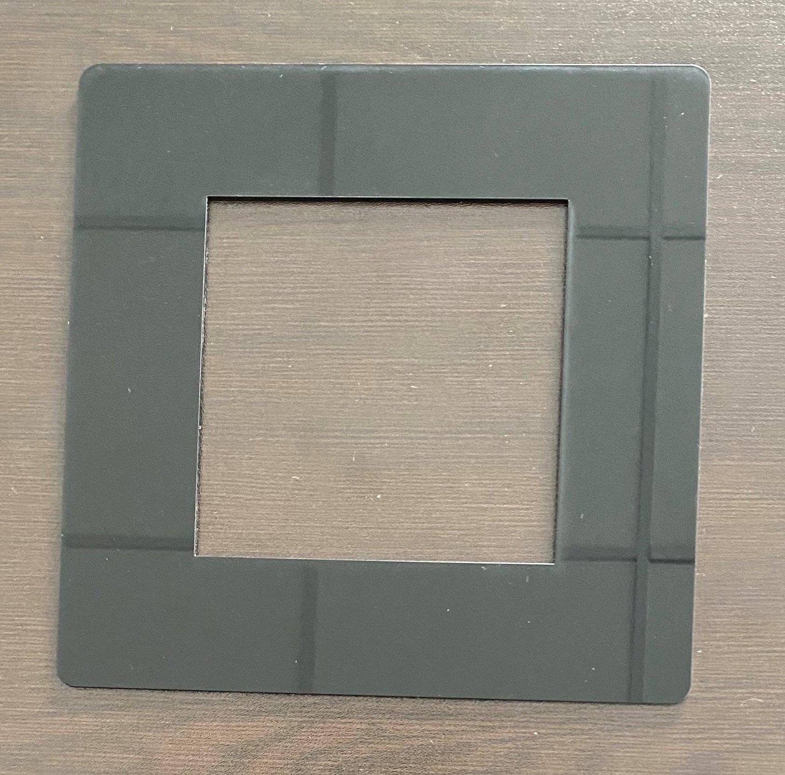 Home All products Black Custom Square Goof Plates, .118...