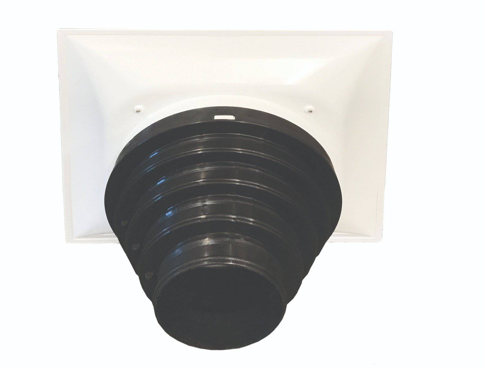 Universal HVAC Reducer & Transition (NRD), for 14in. collars only ...