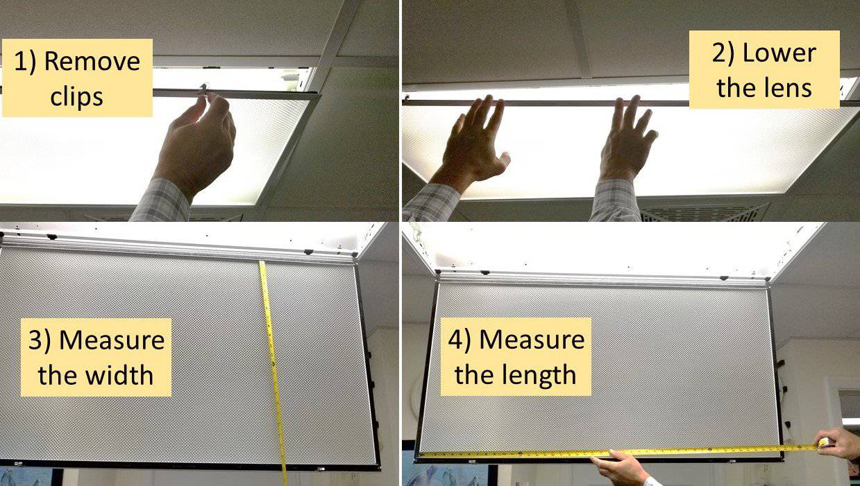 White Flexible Overlay Light Lenses. Widths from 17in thru 23.875in ...